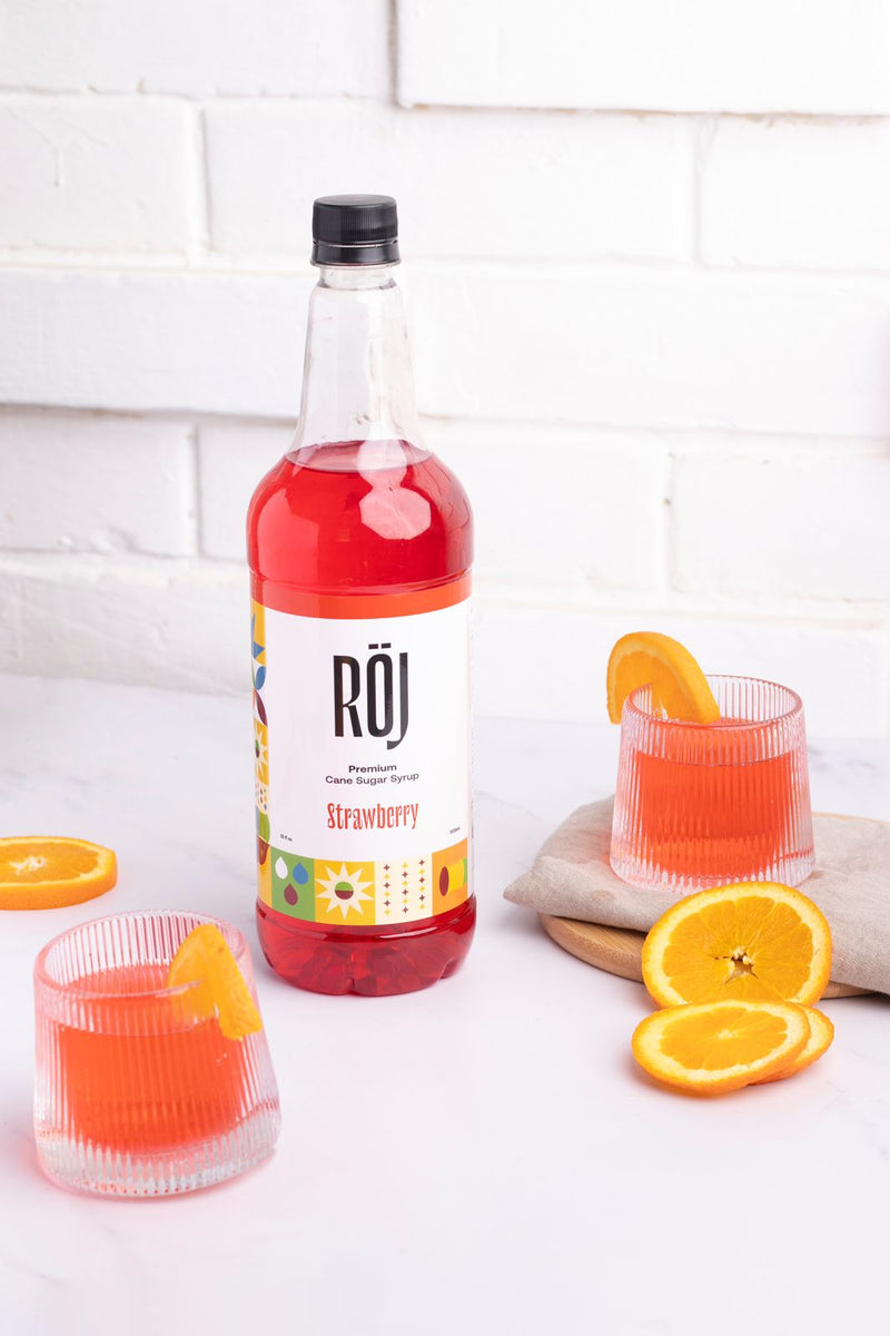 RÖJ Strawberry Syrup - 1L – Roj Syrups